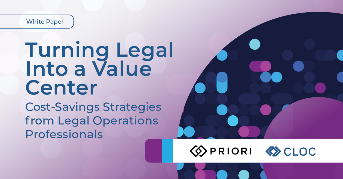[On-Demand Recording] Turning Legal Into a Value Center